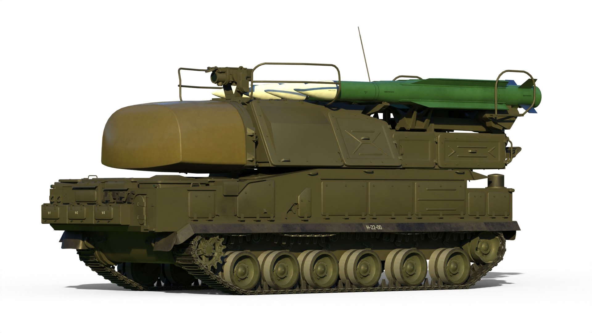 3D Model Buk M1 SA-11 Gadfly Missile Systems - TurboSquid 2121051