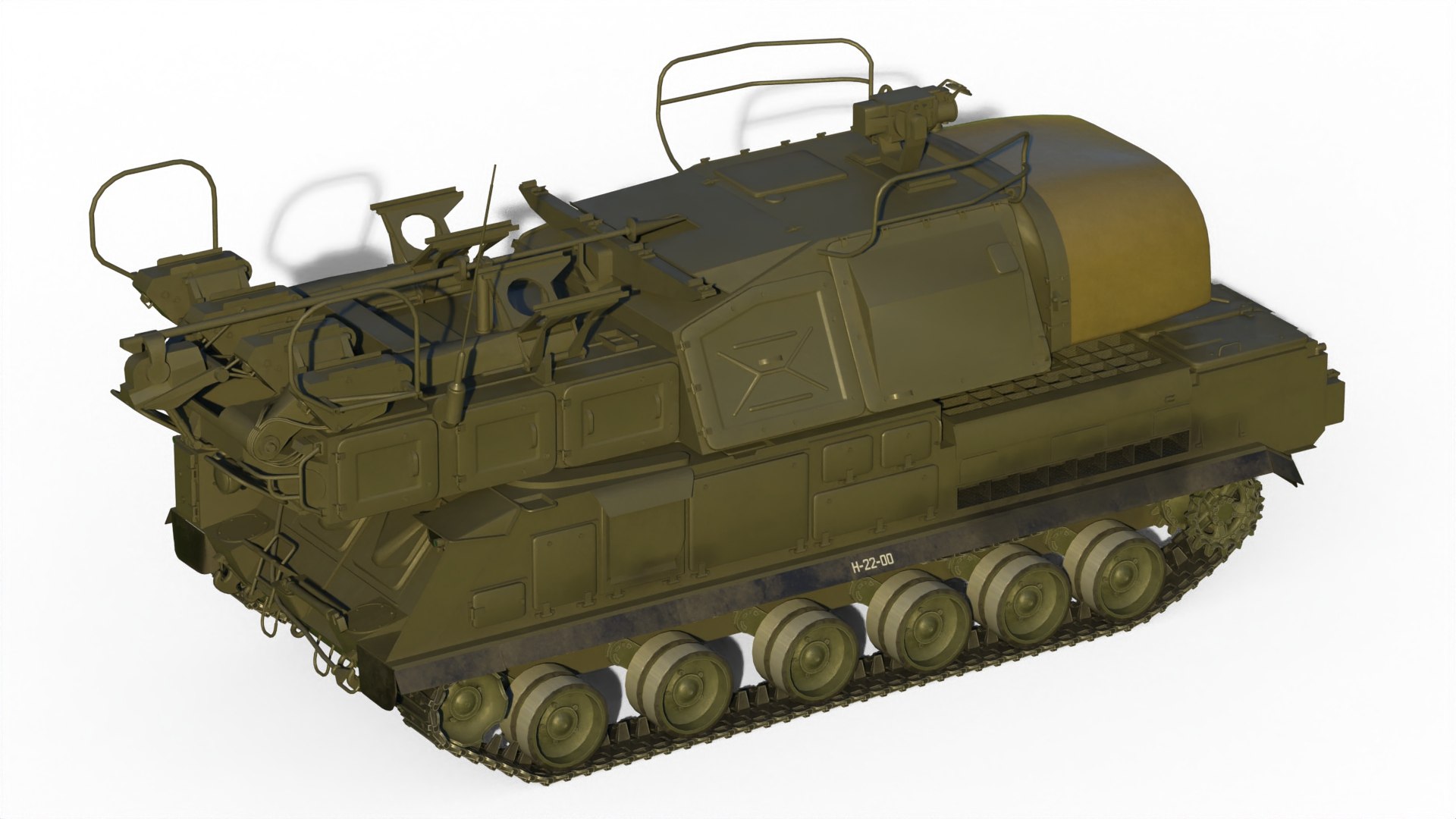 3D Model Buk M1 SA-11 Gadfly Missile Systems - TurboSquid 2121051