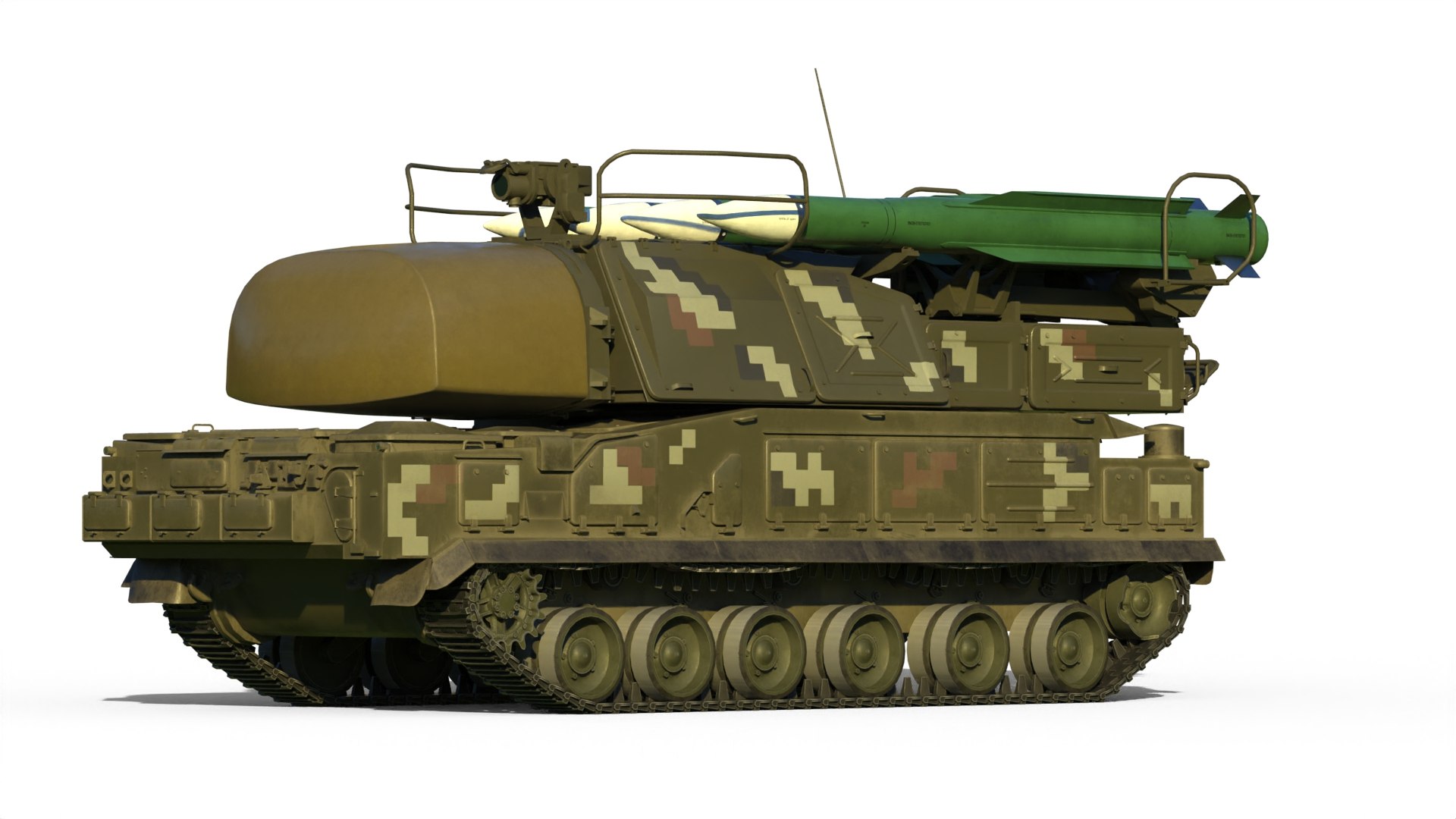 3D Model Buk M1 SA-11 Gadfly Missile Systems - TurboSquid 2121051