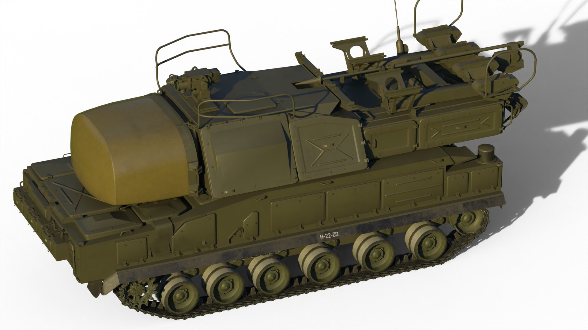 3D Model Buk M1 SA-11 Gadfly Missile Systems - TurboSquid 2121051