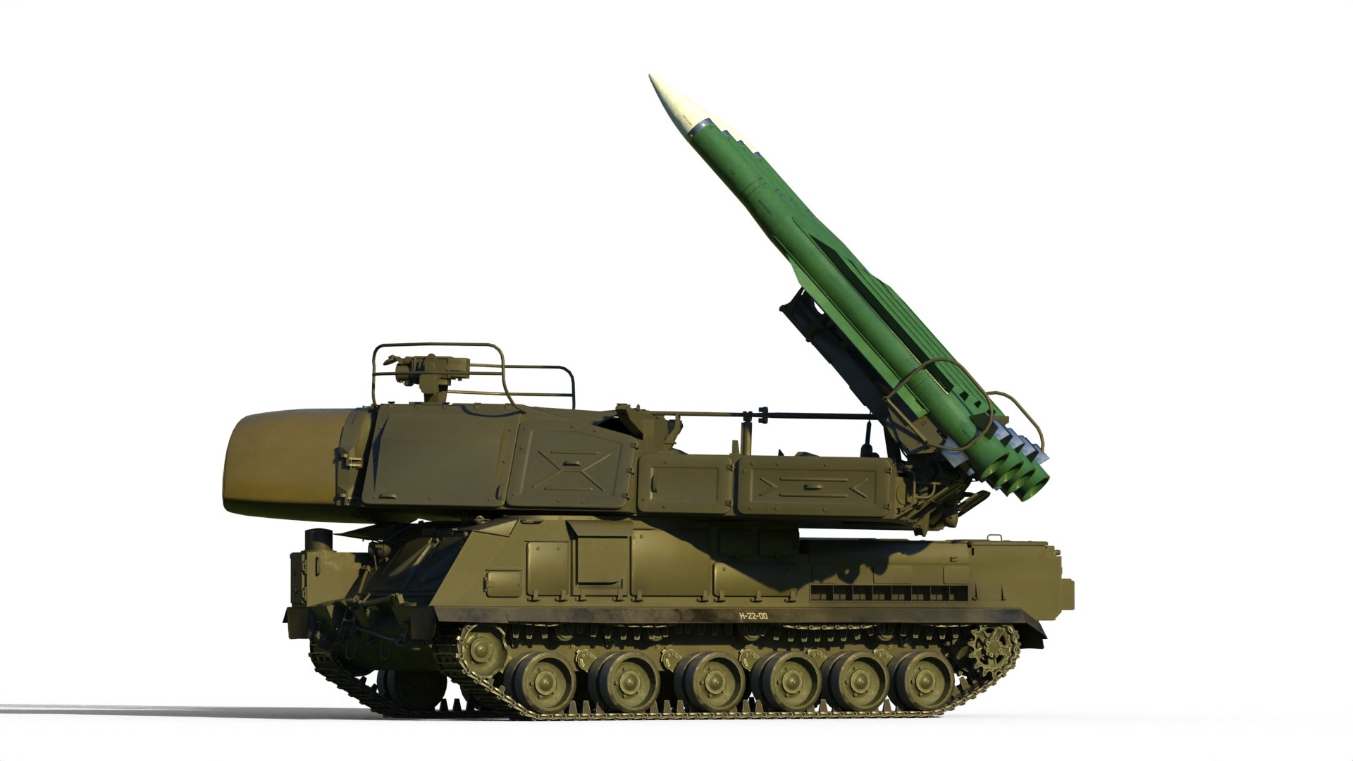 3D Model Buk M1 SA-11 Gadfly Missile Systems - TurboSquid 2121051