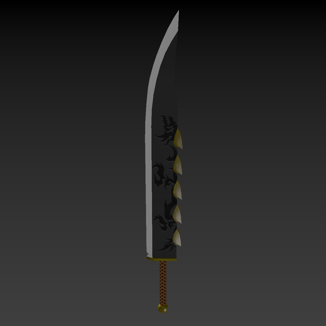 Sword Dragon 3D Model | 1144196 | TurboSquid