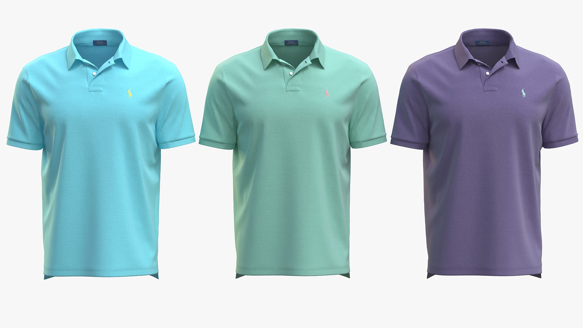 Ralph Lauren Men's Polo Blue Collection Model - TurboSquid 1728720