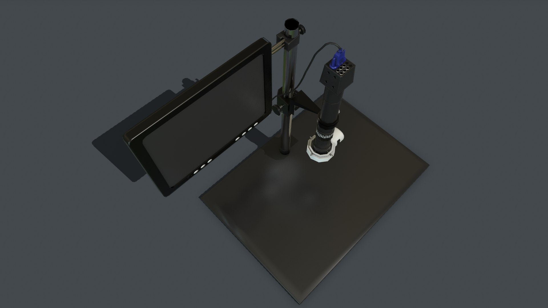 3D Pbr Microscope Model - TurboSquid 1424212