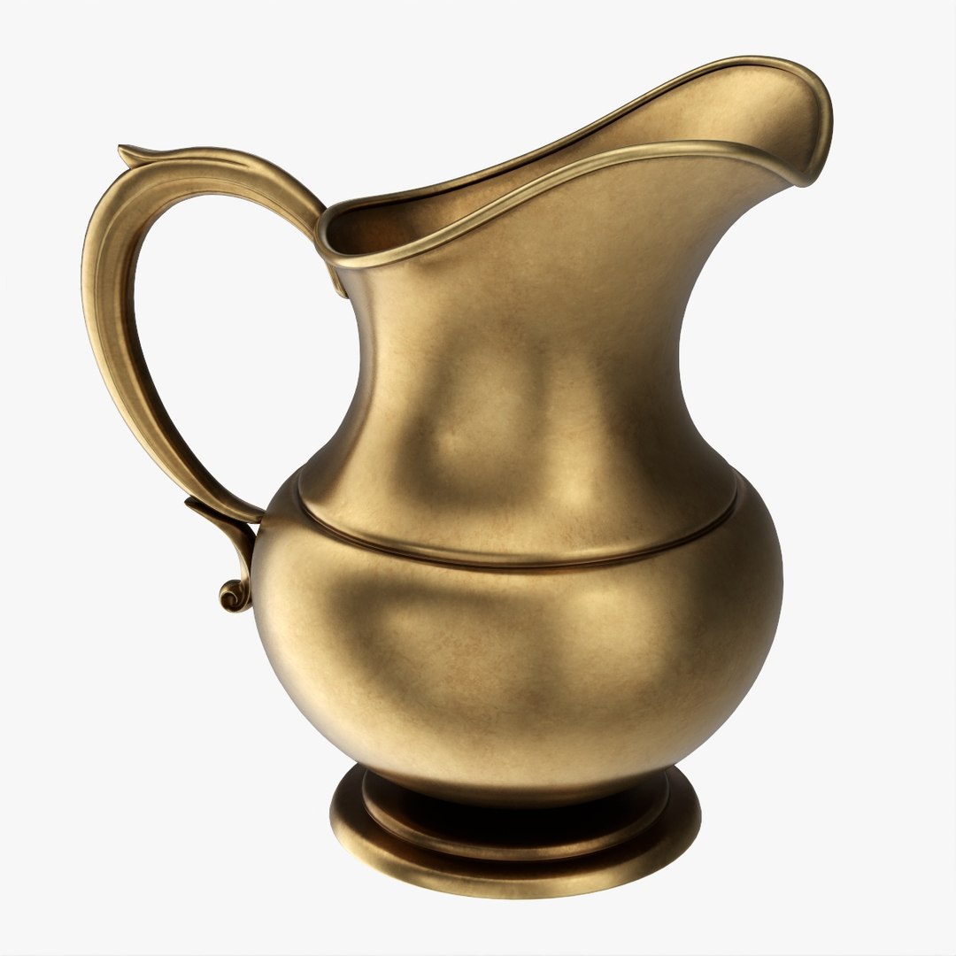 3D model Antique metal jug - TurboSquid 1770393