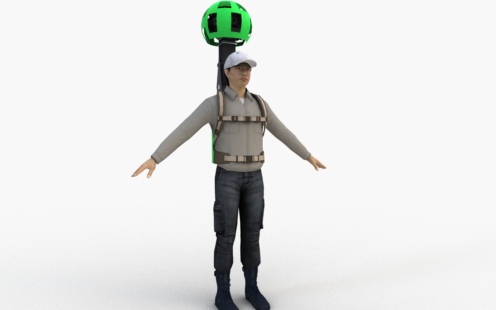 Google Street View Camera 3D Model - TurboSquid 1624027
