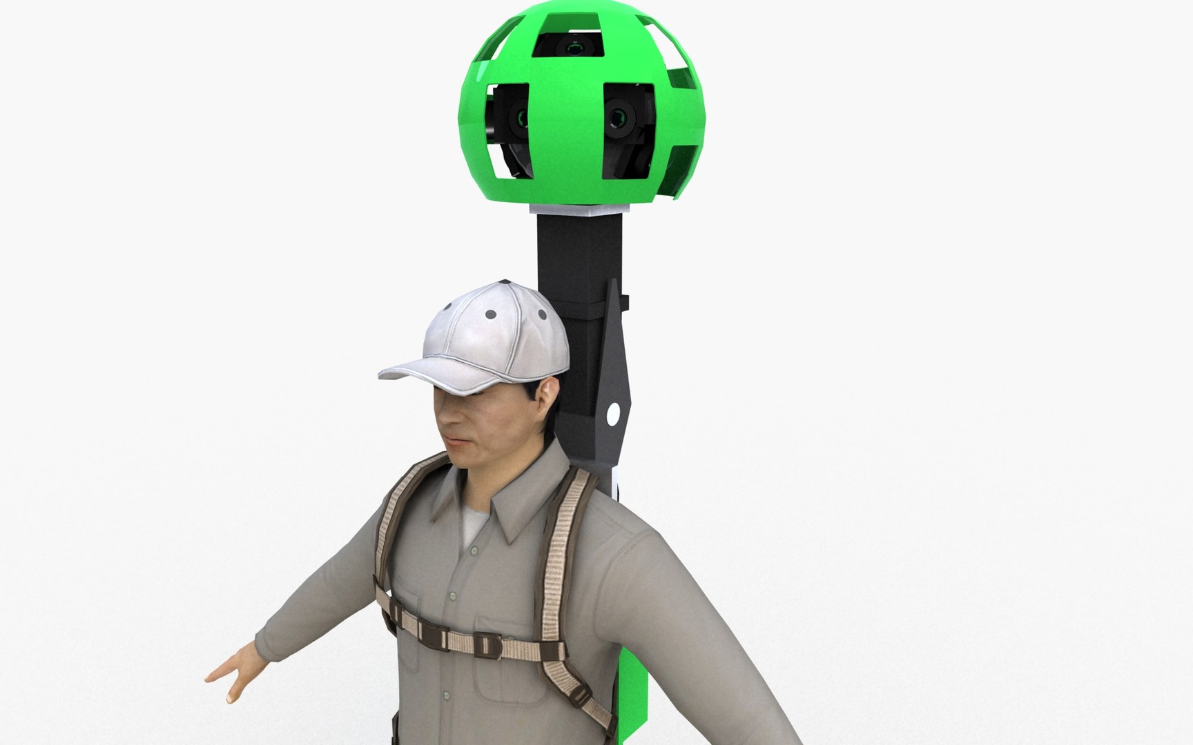 Google Street View Camera 3D Model - TurboSquid 1624027
