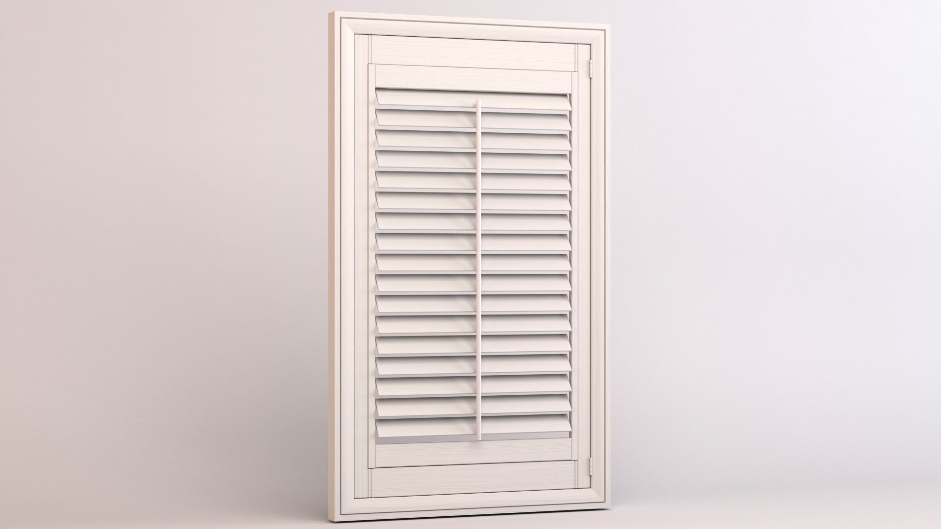 Plantation Shutter 3d 3ds
