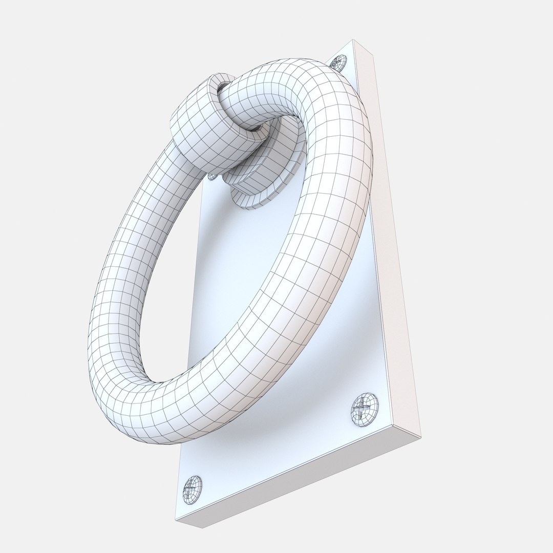 3D Gate Ring Handle model - TurboSquid 2098269