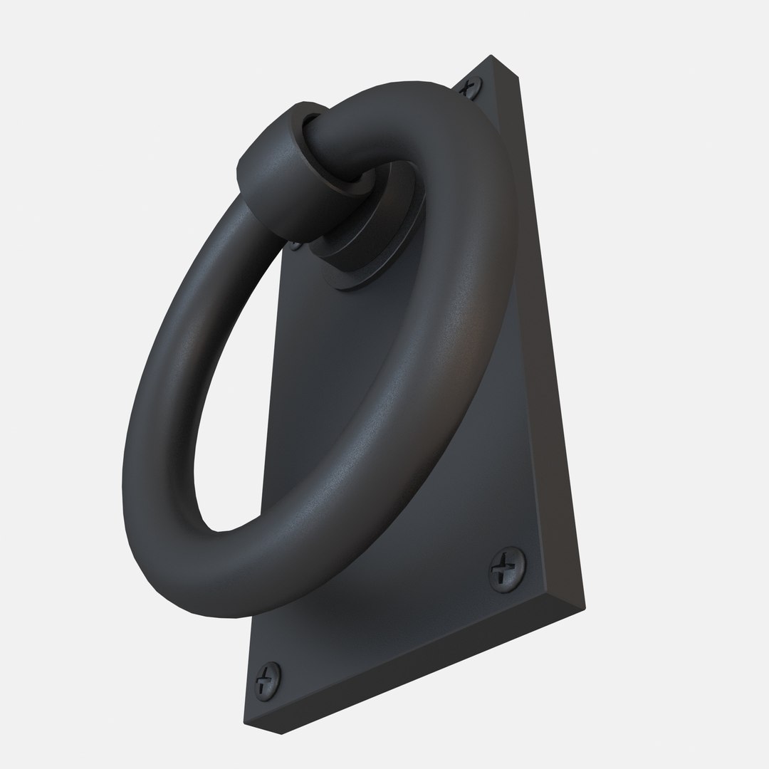 3D Gate Ring Handle model - TurboSquid 2098269