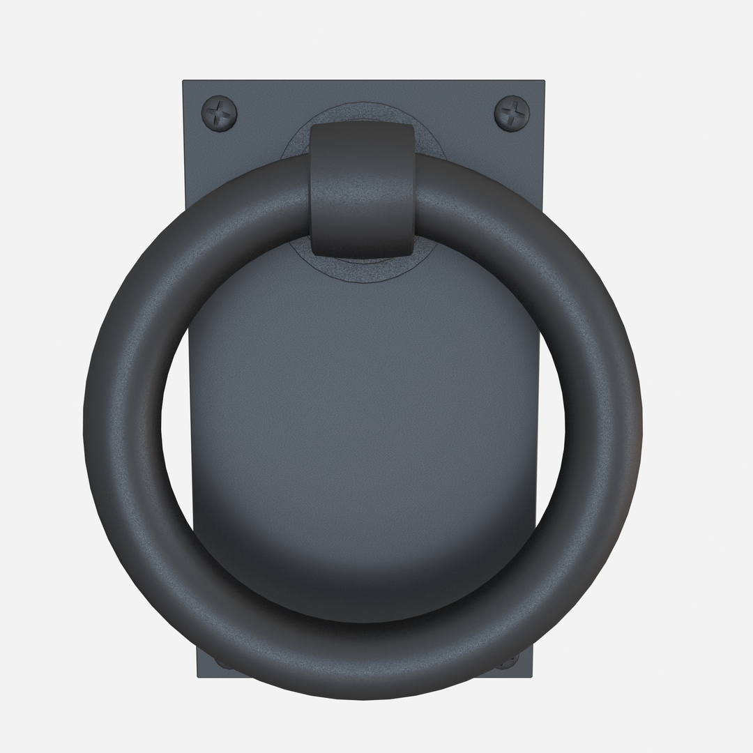 3D Gate Ring Handle model - TurboSquid 2098269