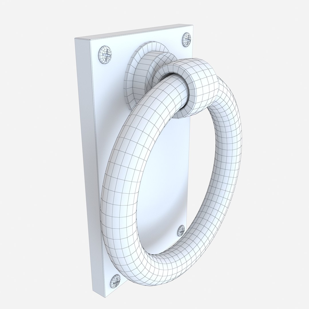 3D Gate Ring Handle model - TurboSquid 2098269