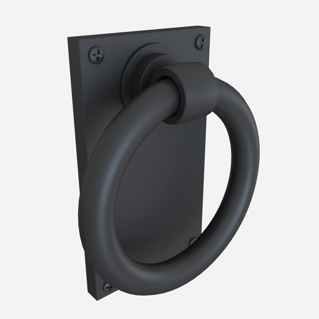 3D Gate Ring Handle model - TurboSquid 2098269