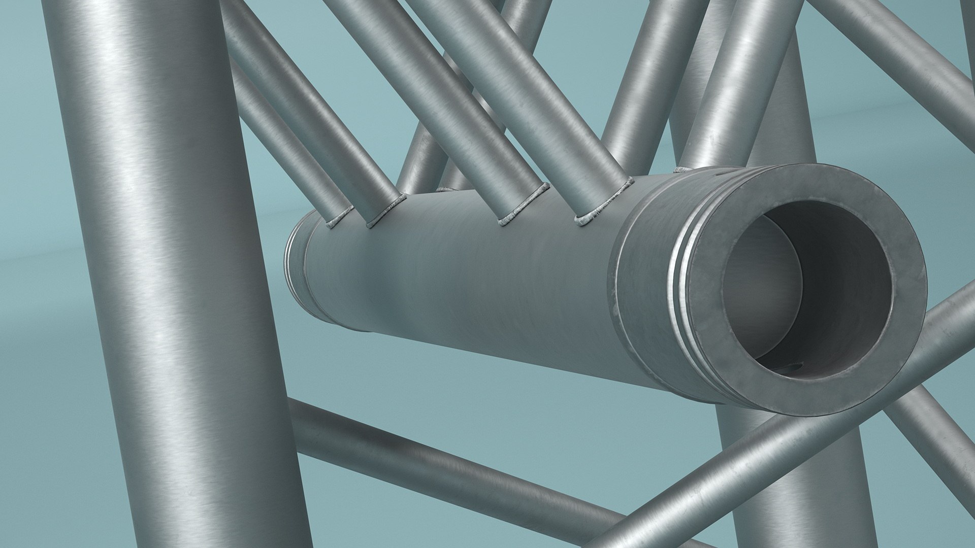 Construction Truss Modulars Collection 3 3D Model - TurboSquid 2298823