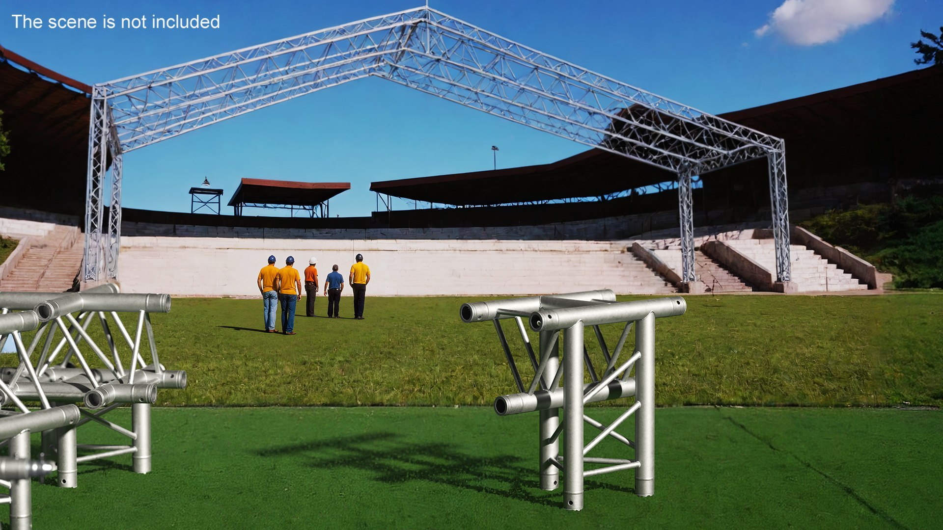 Construction Truss Modulars Collection 3 3D Model - TurboSquid 2298823