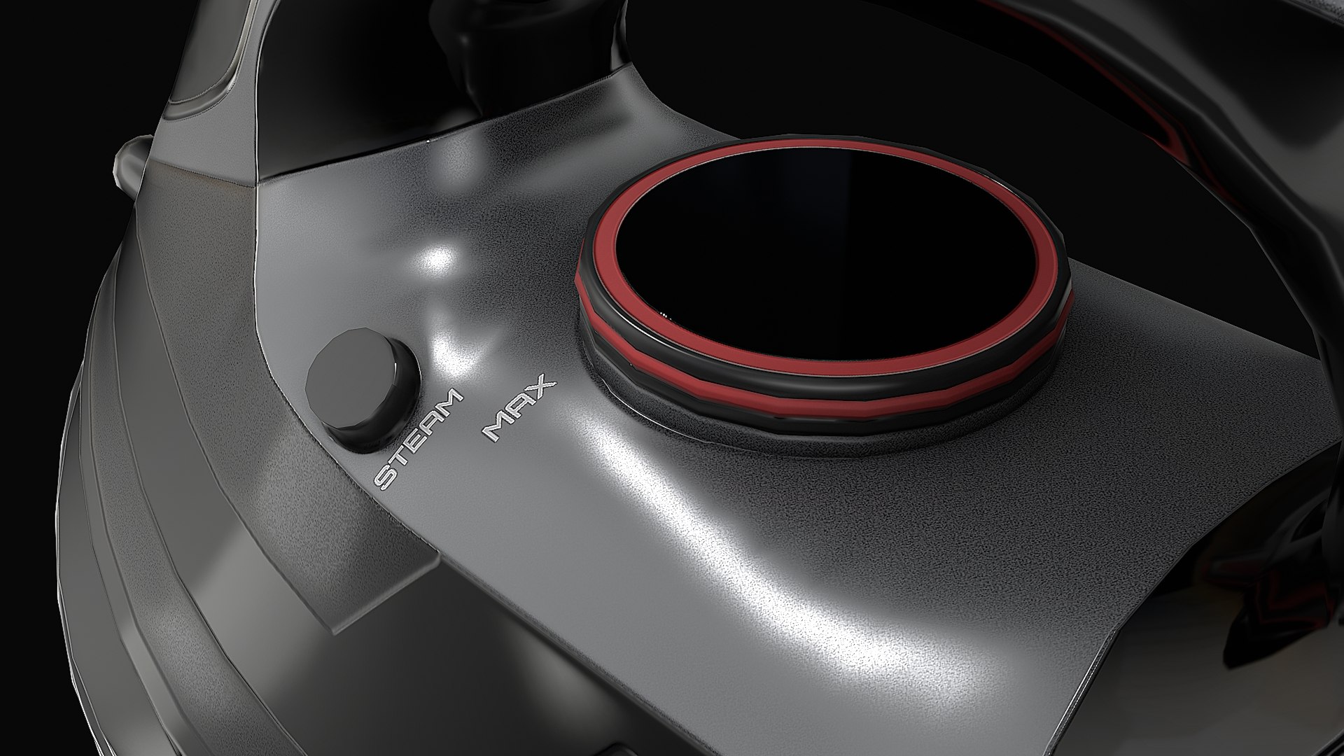 Clothes Iron 3D Model - TurboSquid 2343972