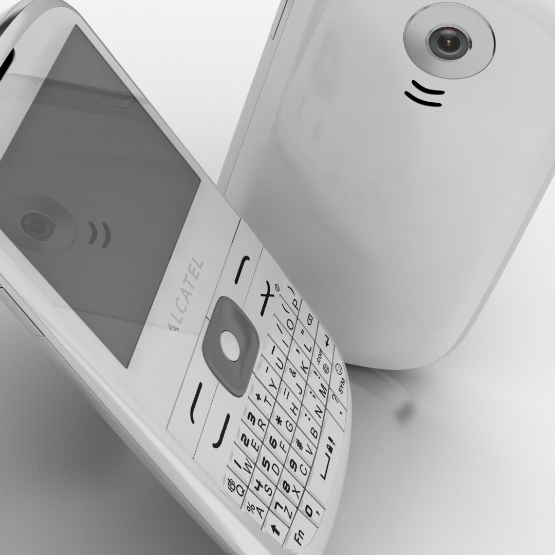 3d Model Alcatel Ot-819 Soul Phone