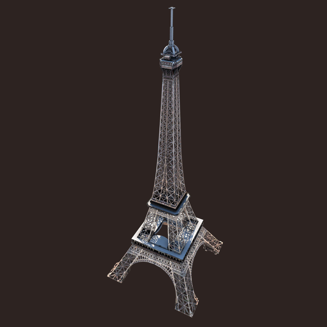 Free Eiffel tower 3D model - TurboSquid 1940053