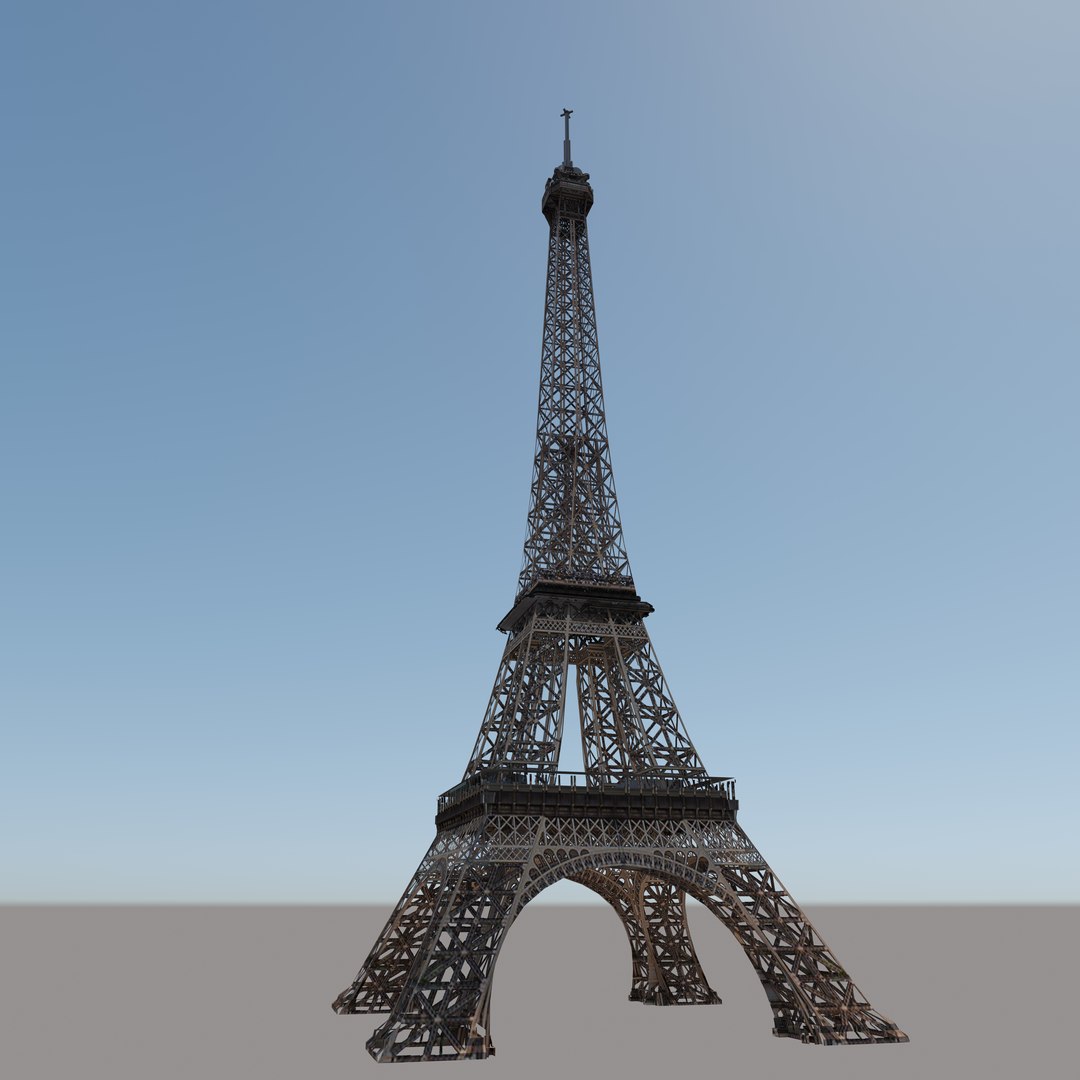 Free Eiffel Tower 3D Model - TurboSquid 1940053
