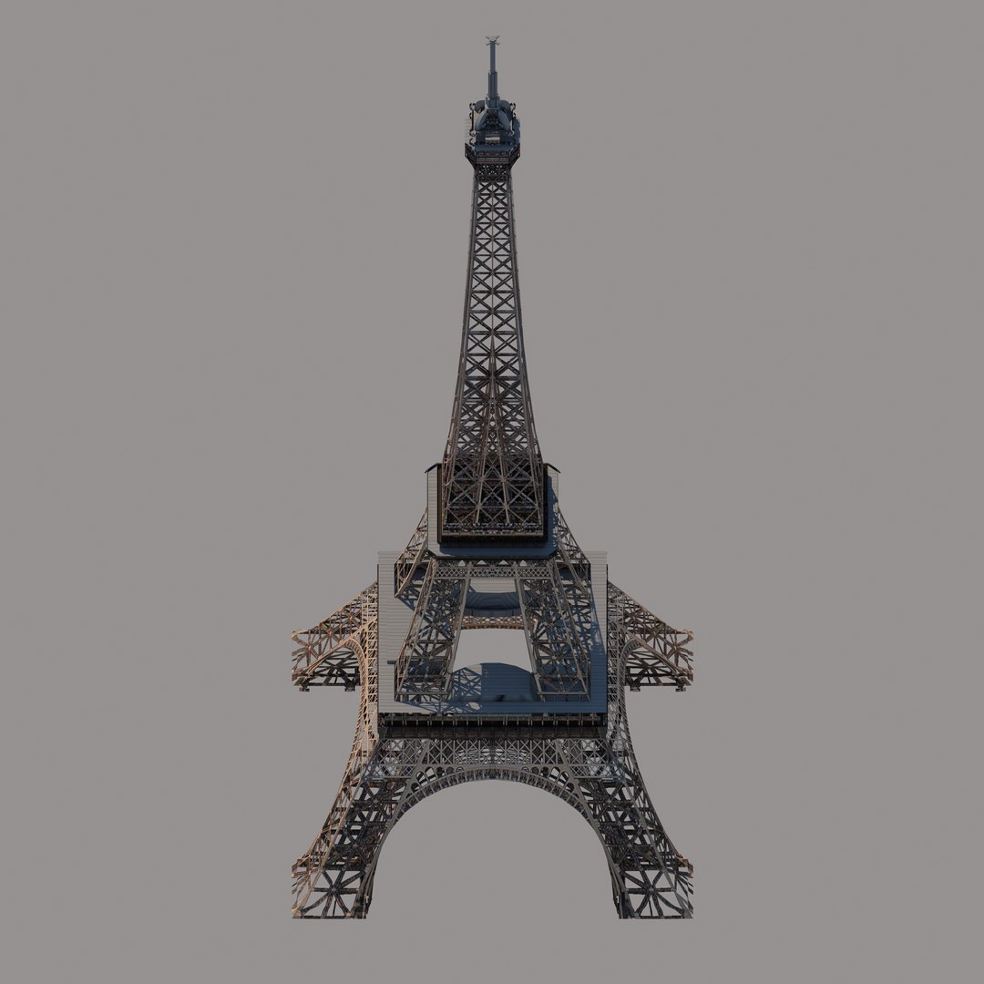 Free Eiffel Tower 3D Model - TurboSquid 1940053