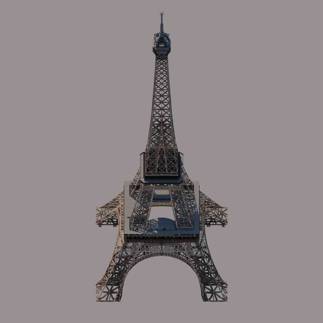 Free Eiffel tower 3D model - TurboSquid 1940053