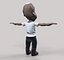 character man 3d obj