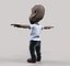 character man 3d obj