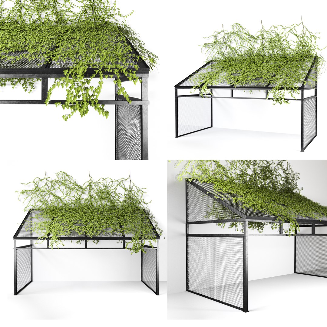 Metal Canopy 3D Model - TurboSquid 1668695