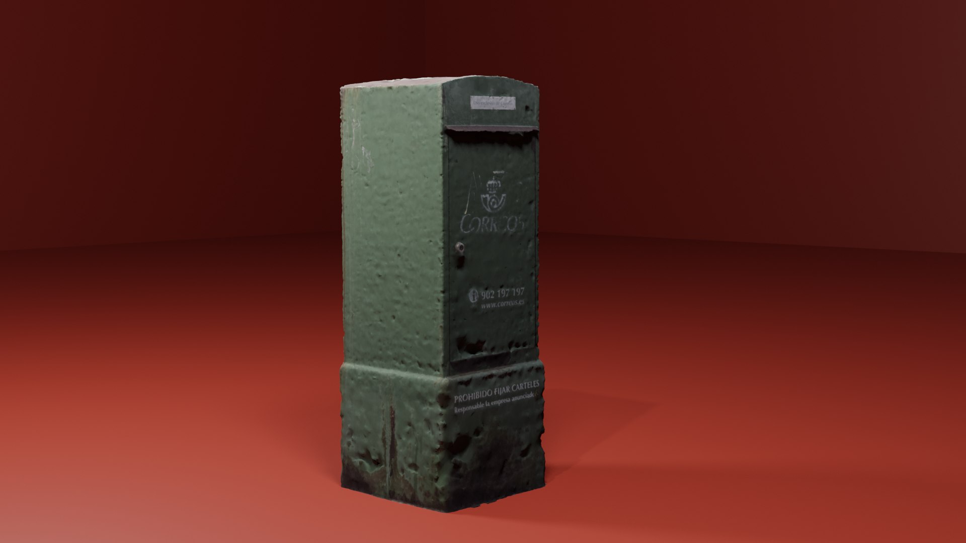 3D Model Mail Box - TurboSquid 1624675