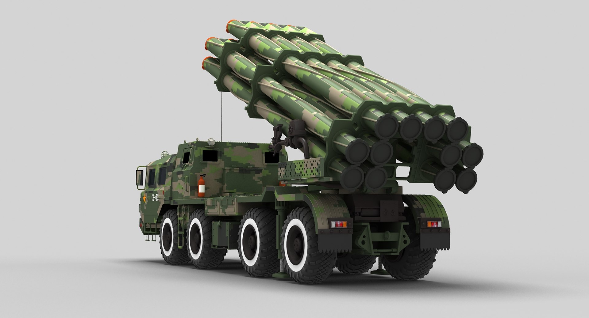 3D Chinese Phl03 Multiple Launch - TurboSquid 1407349