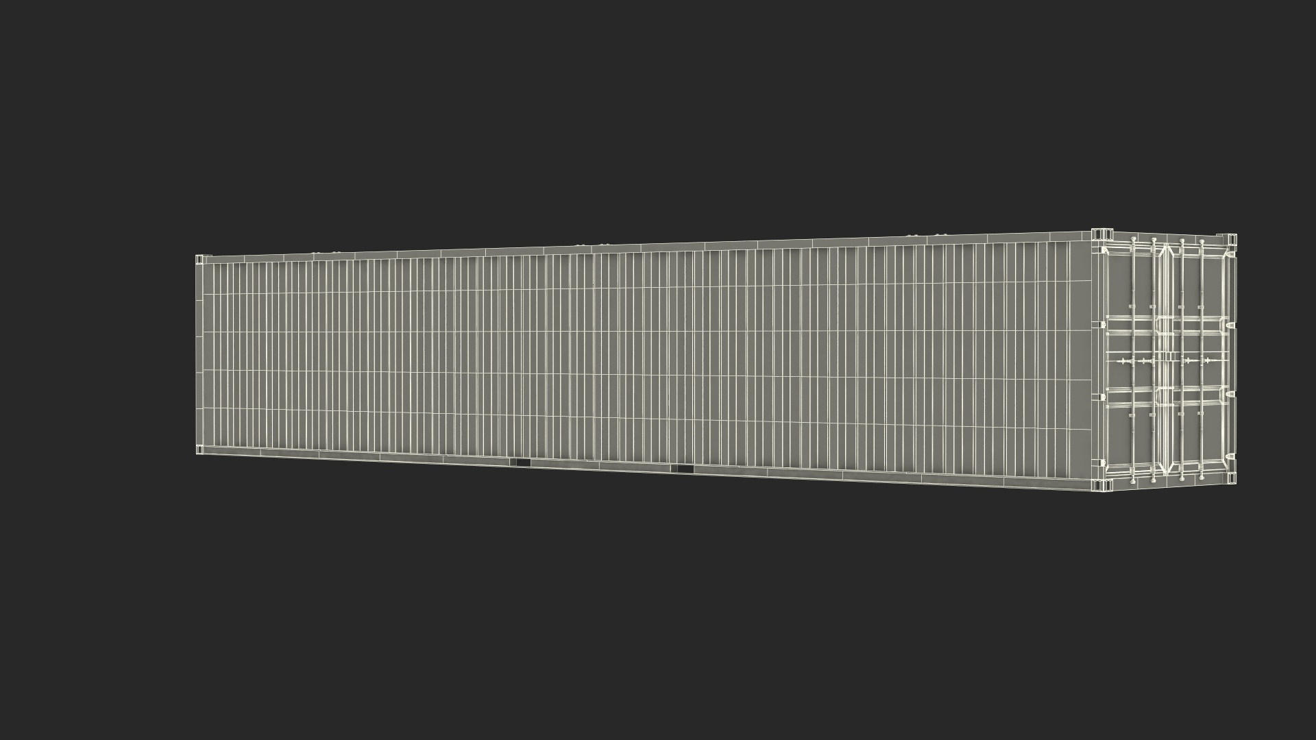 Standard Shipping Cargo Container 48 Ft 3D - TurboSquid 2230311