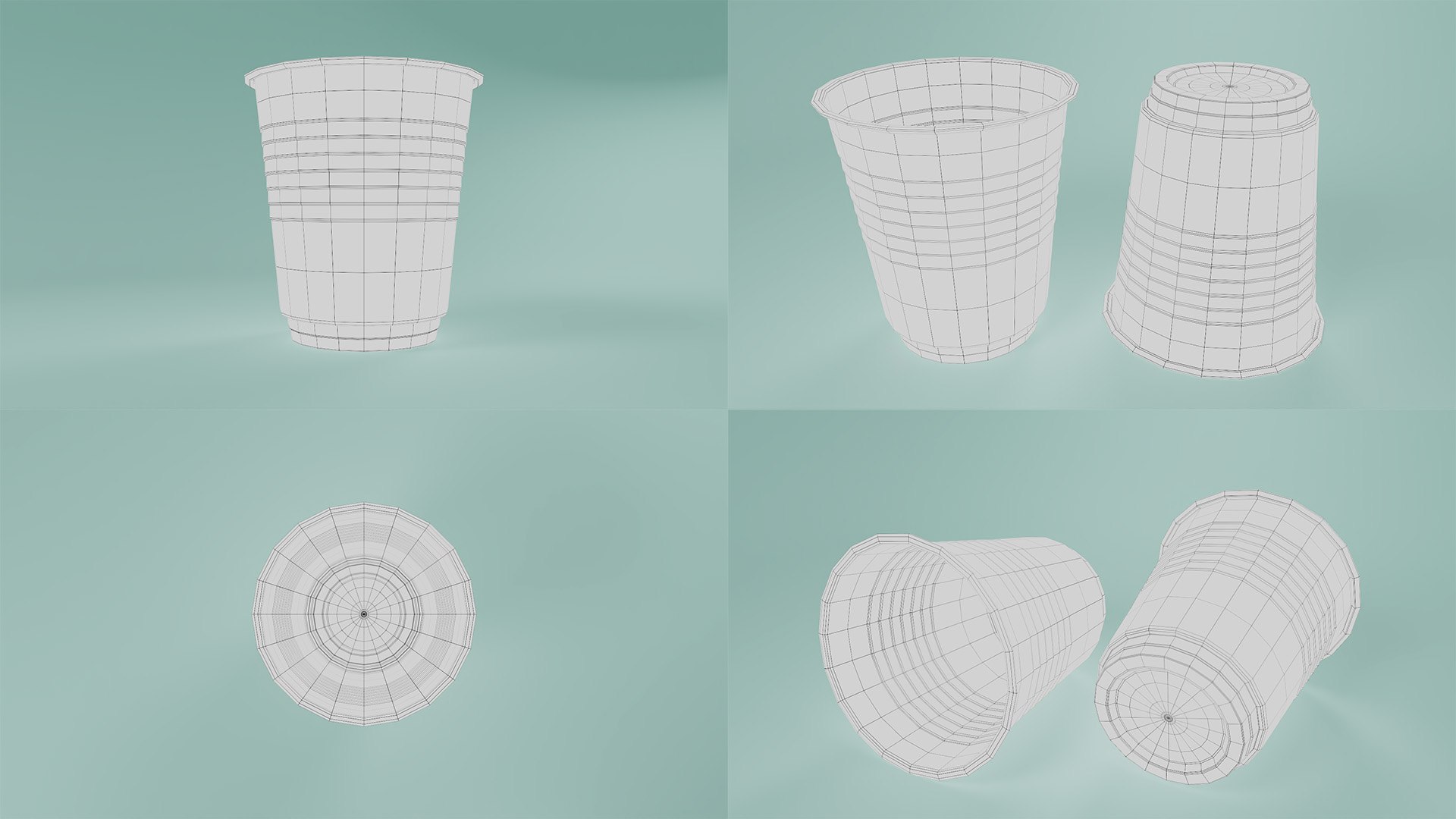 3D Plastic Cup - TurboSquid 2261592