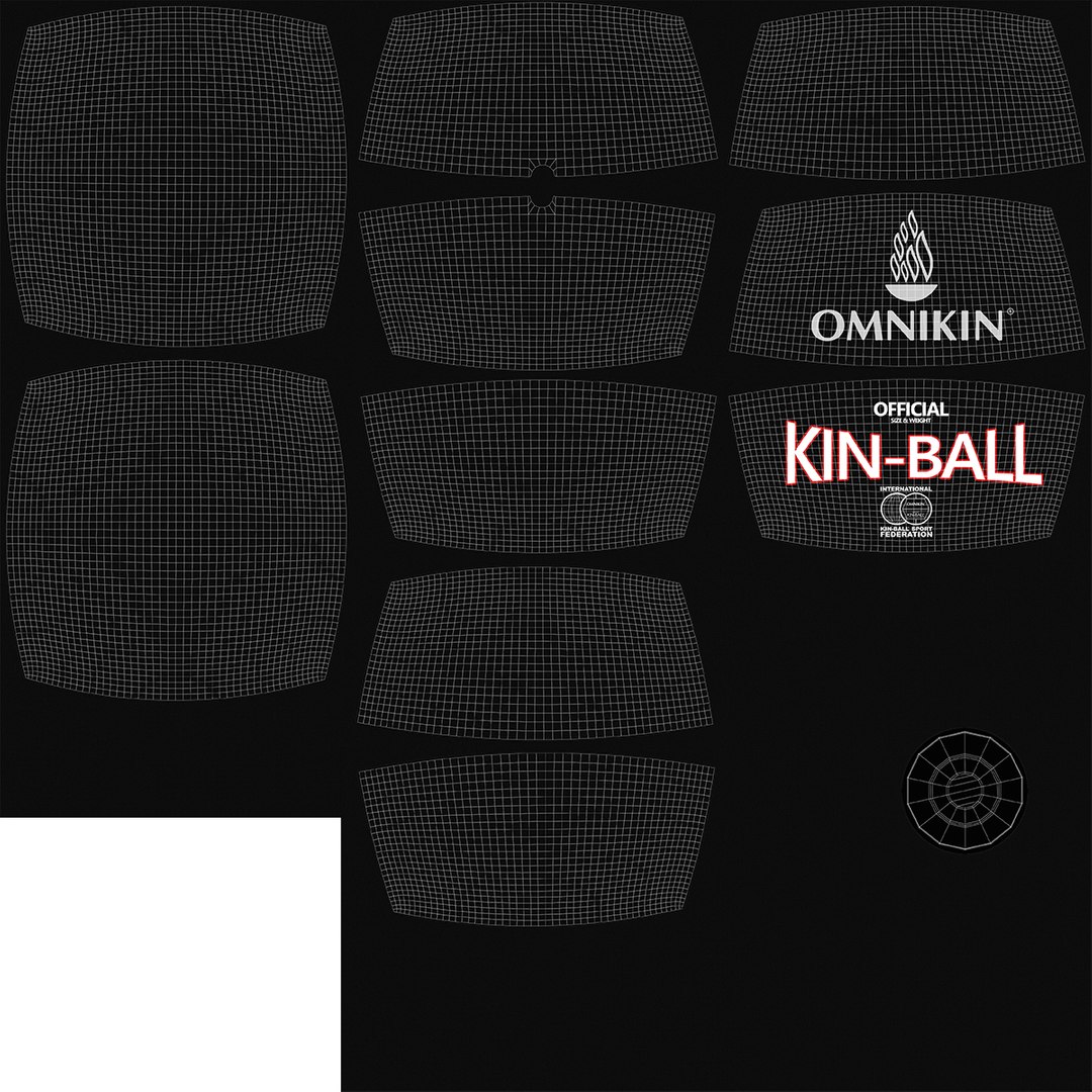 Kin-ball Black Balloon 3D Model - TurboSquid 1468472