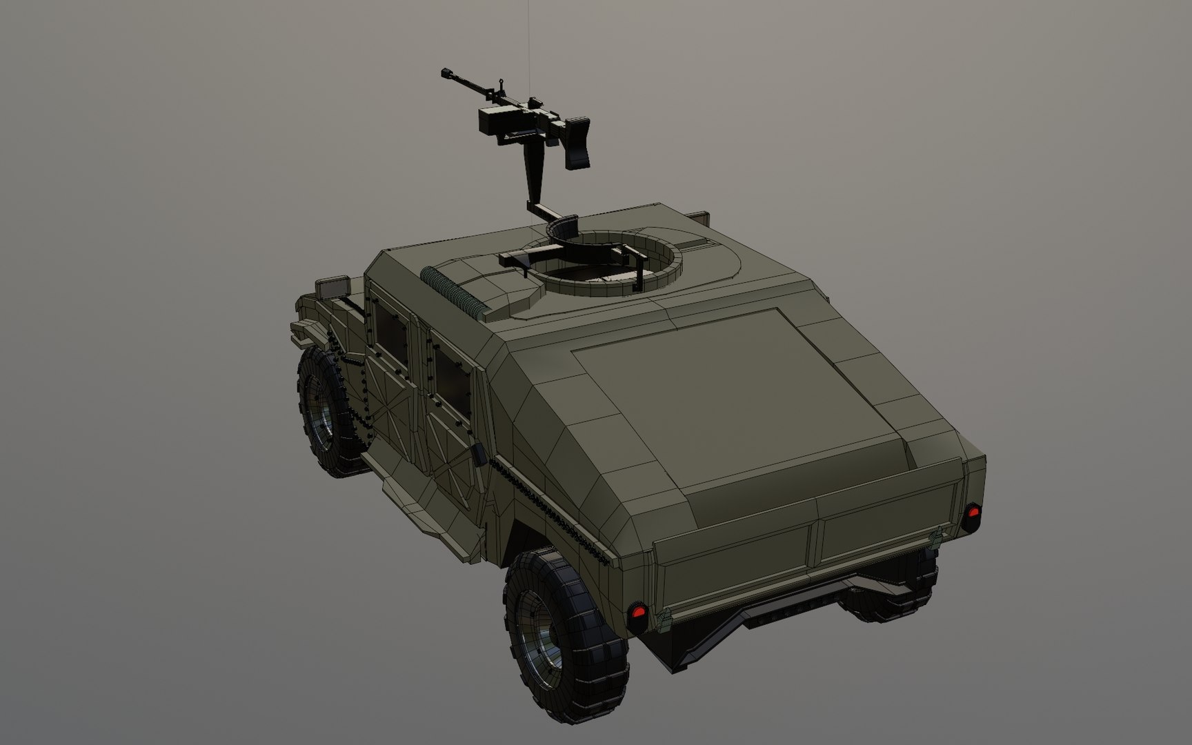 3D Humvee Military Truck Model - TurboSquid 1941259