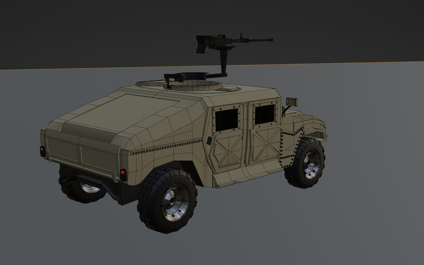 3D Humvee Military Truck Model - TurboSquid 1941259