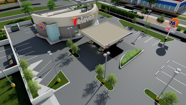 7 Eleven 3D Models for Download | TurboSquid