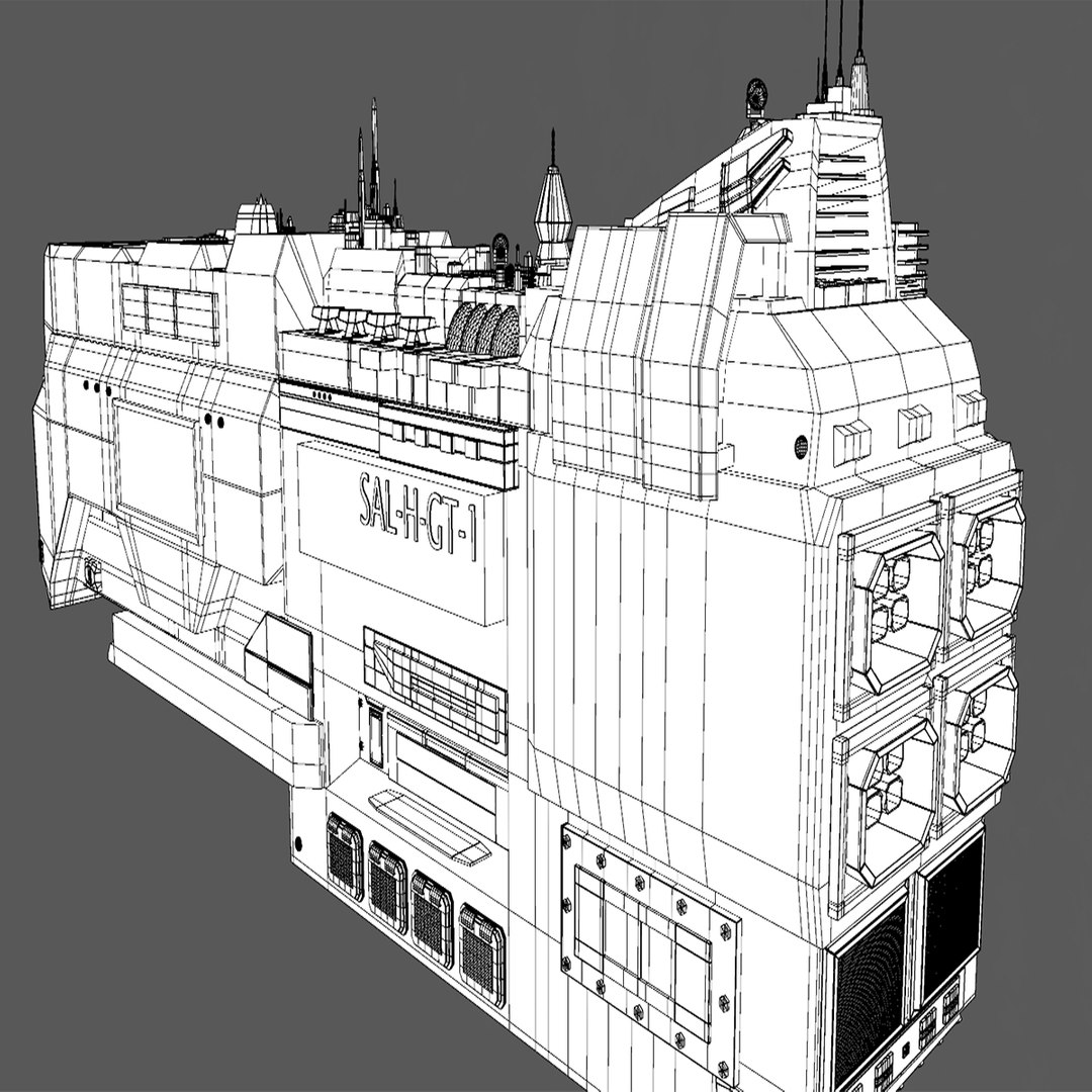 Command Ship 3D Model - TurboSquid 1188679