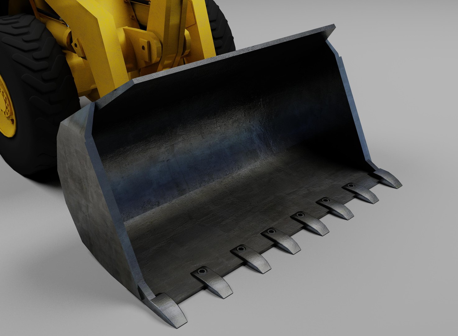 end loader 3d model