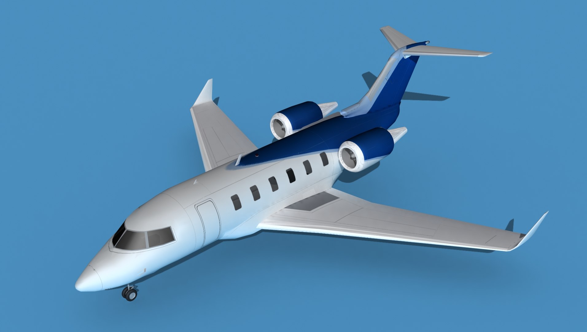 3D Bombardier CL604 Challenger V06 - TurboSquid 1913571