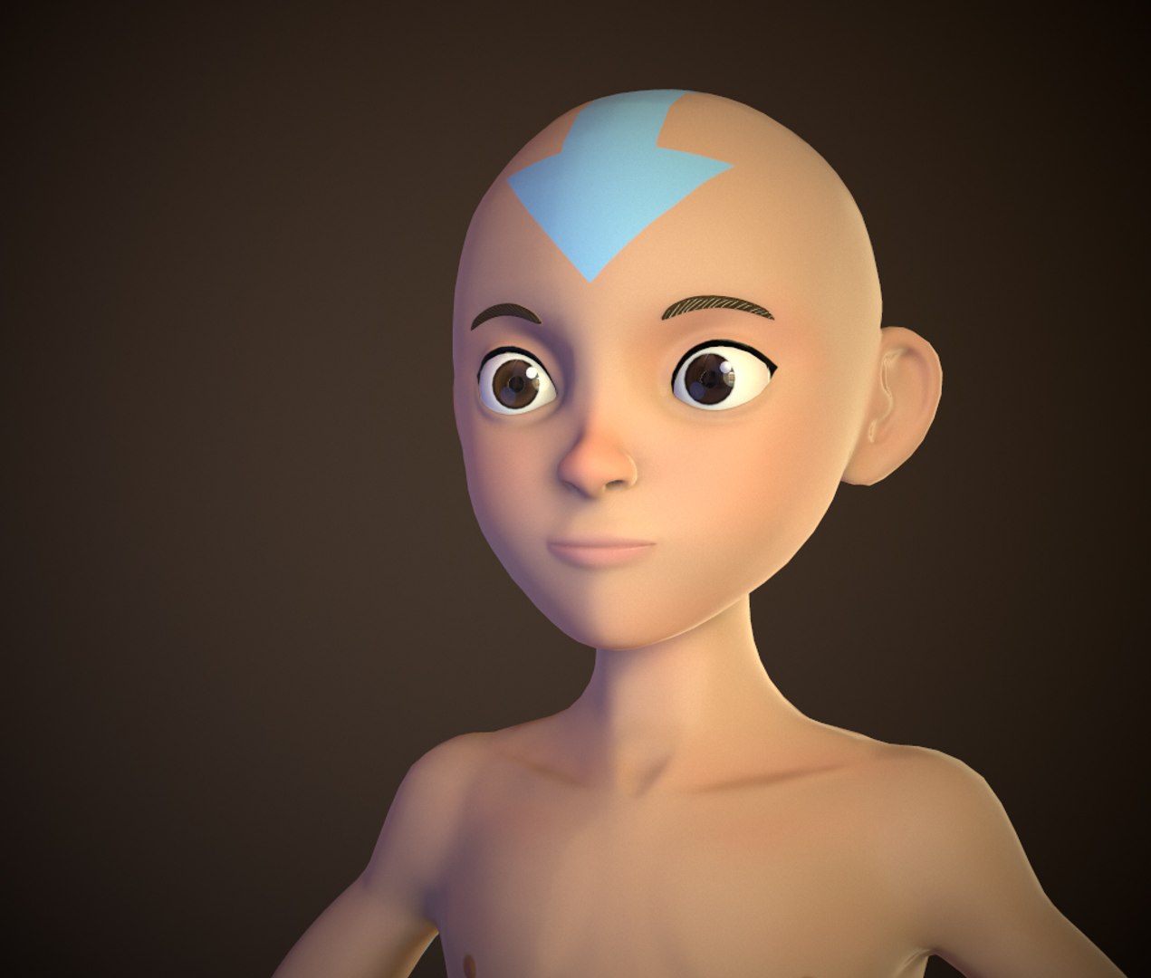 3D Aang Rig - TurboSquid 1609614