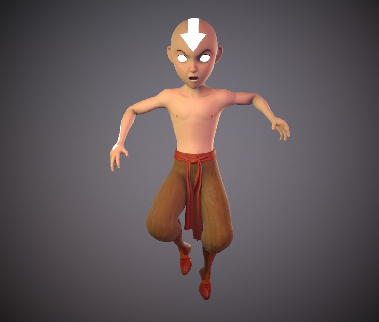 3D Aang Rig - TurboSquid 1609614