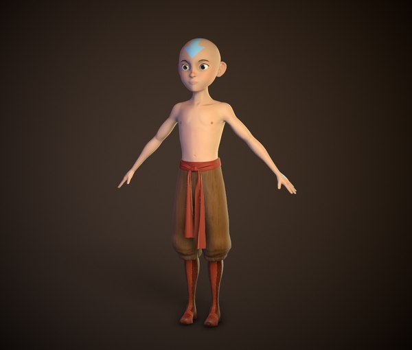 modelo 3d Aang Rig - TurboSquid 1609614