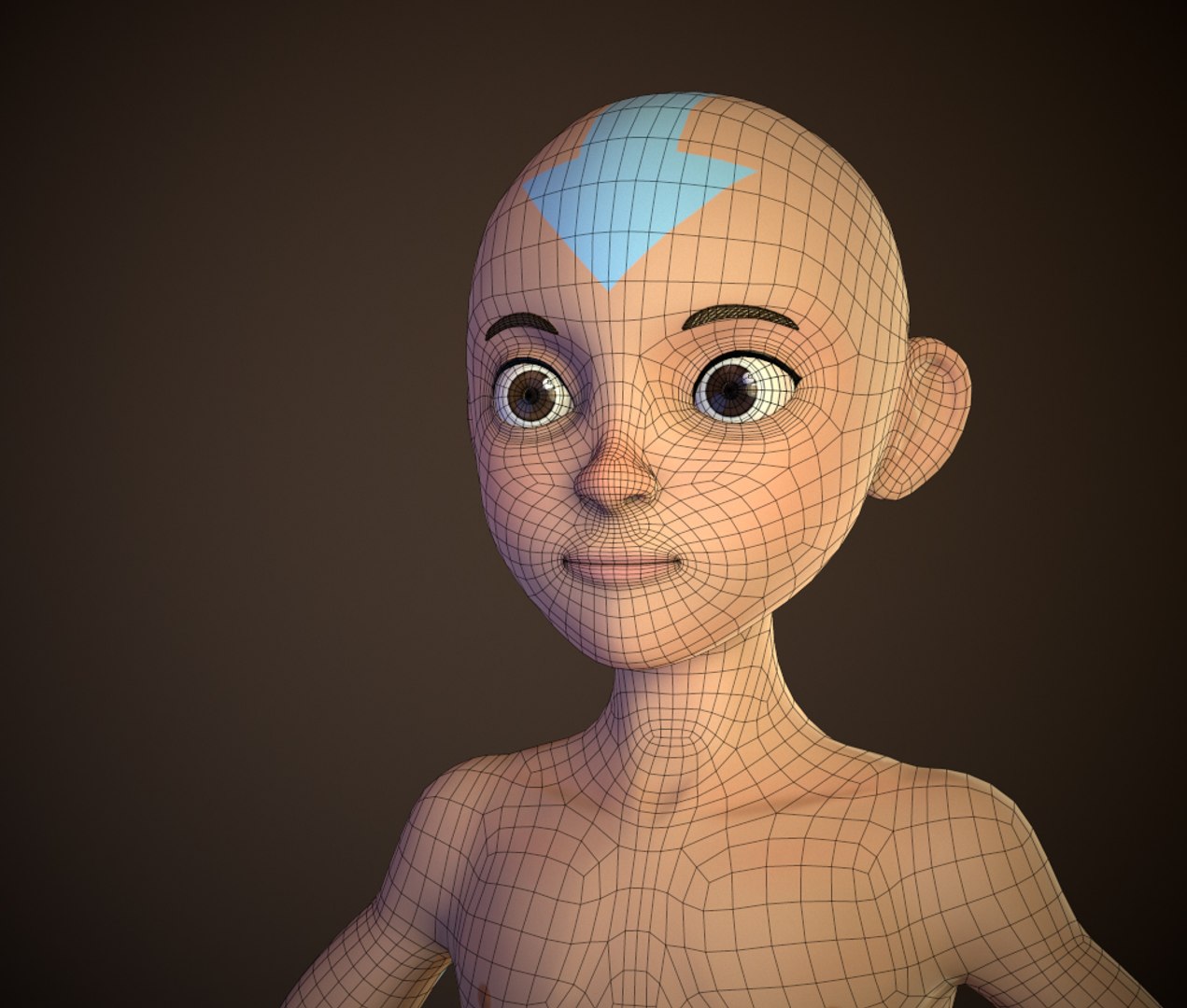 3D Aang Rig - TurboSquid 1609614