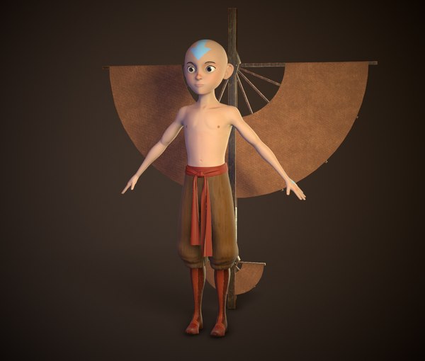 3D aang rig - TurboSquid 1609614