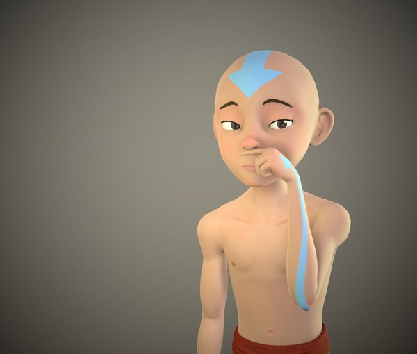 3D aang rig - TurboSquid 1609614