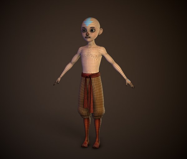 3D aang rig - TurboSquid 1609614