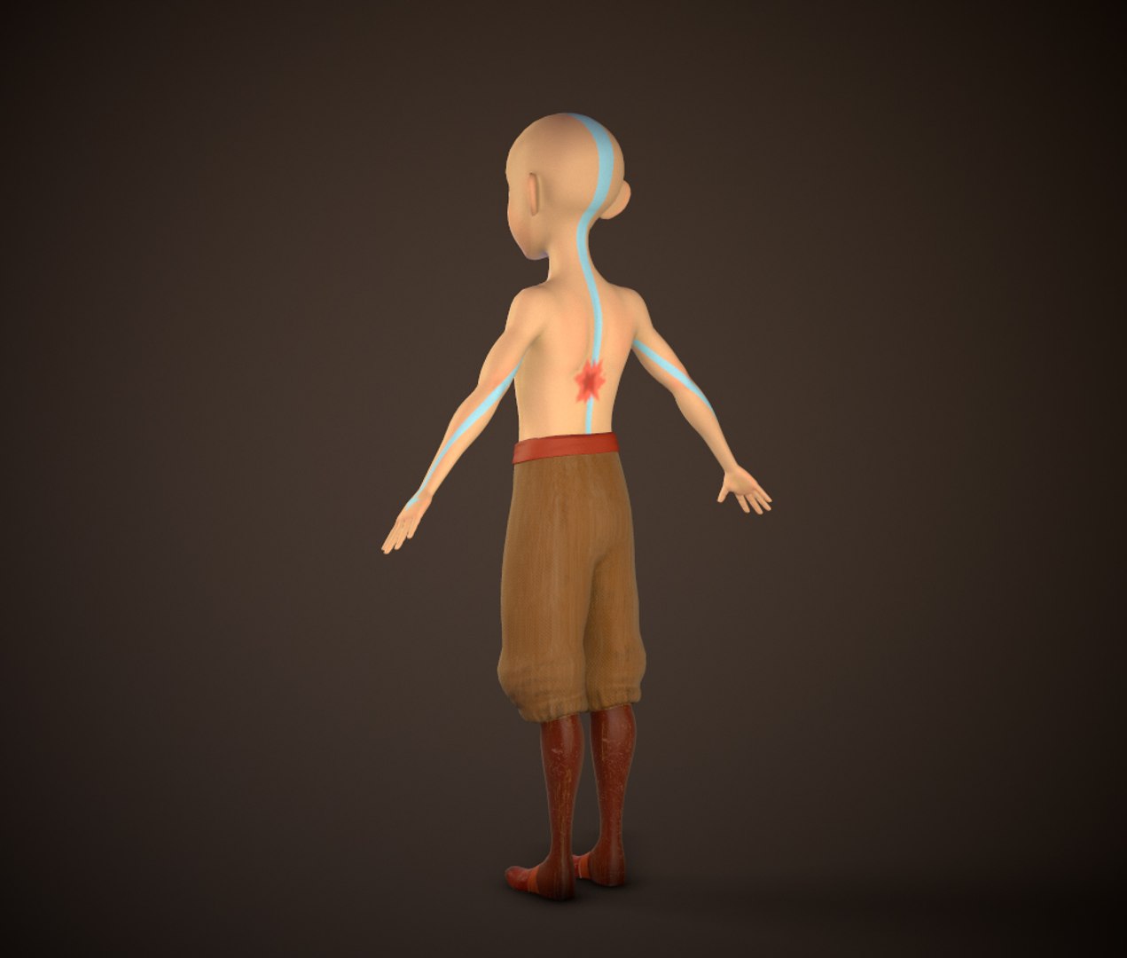 3D Aang Rig - TurboSquid 1609614