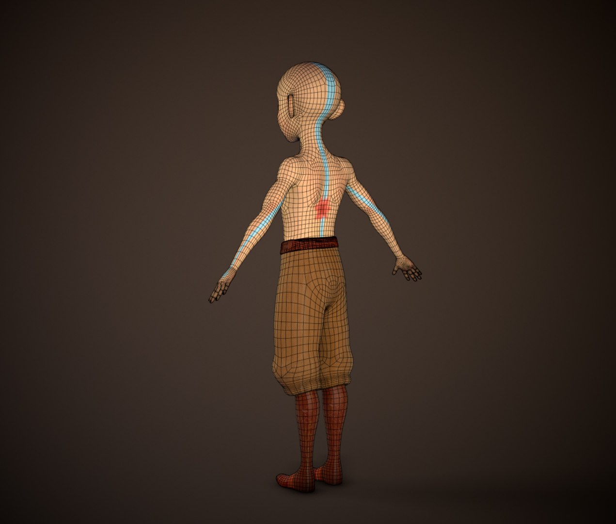 3D Aang Rig - TurboSquid 1609614