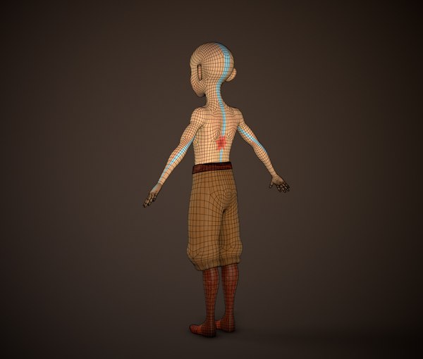 modelo 3d Aang Rig - TurboSquid 1609614