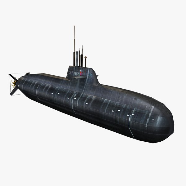 Submarine 3D Models for Download | TurboSquid